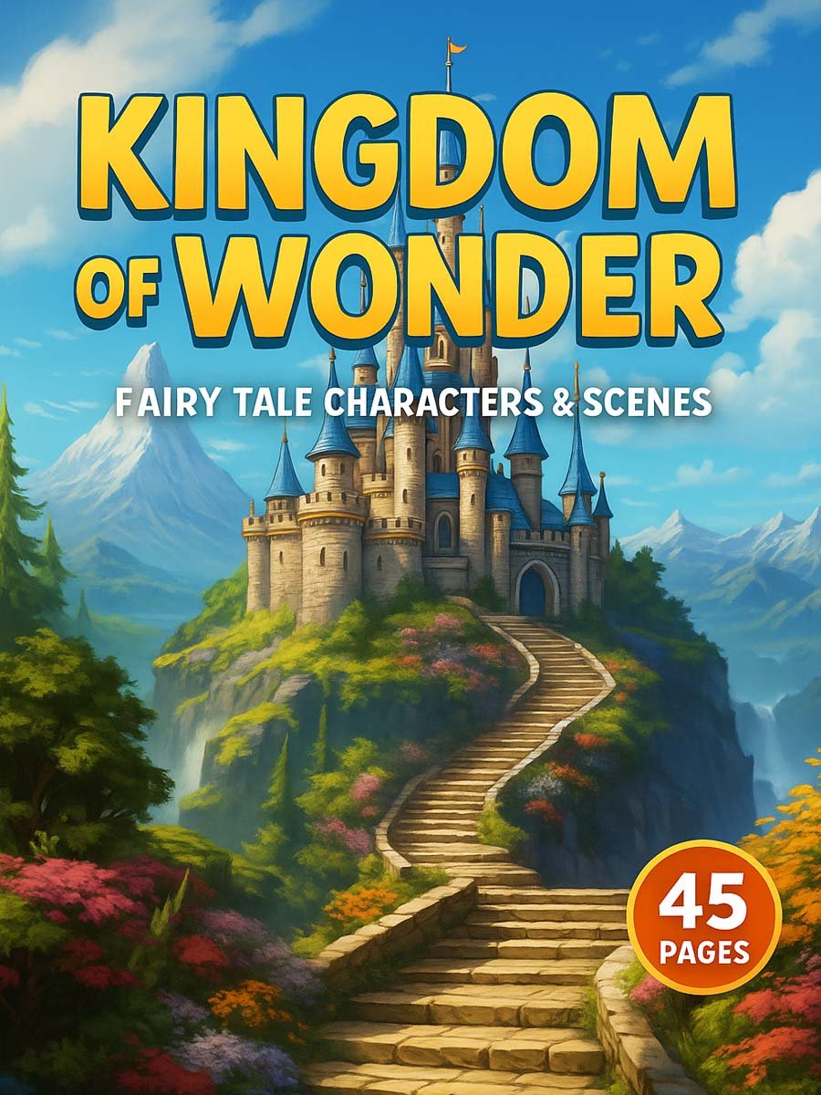 Kingdom of Wonder – 45 Fairy Tale Characters & Scenes | Earn from ...
